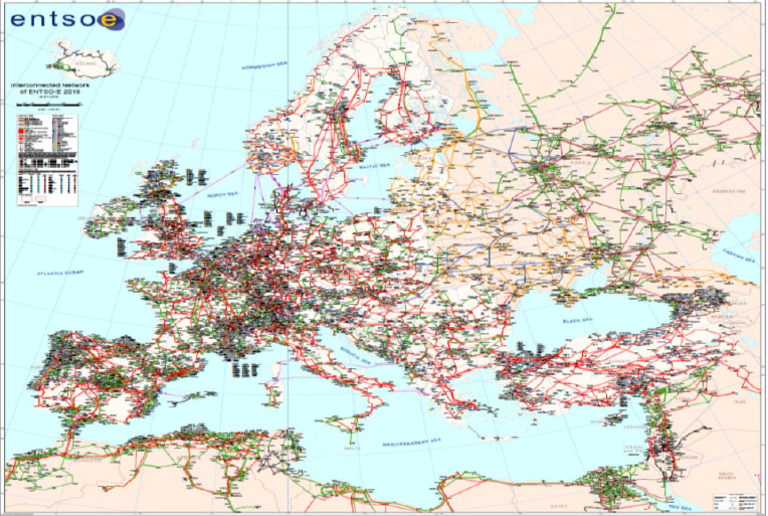 Intra Continental Grid in Europe | PDF