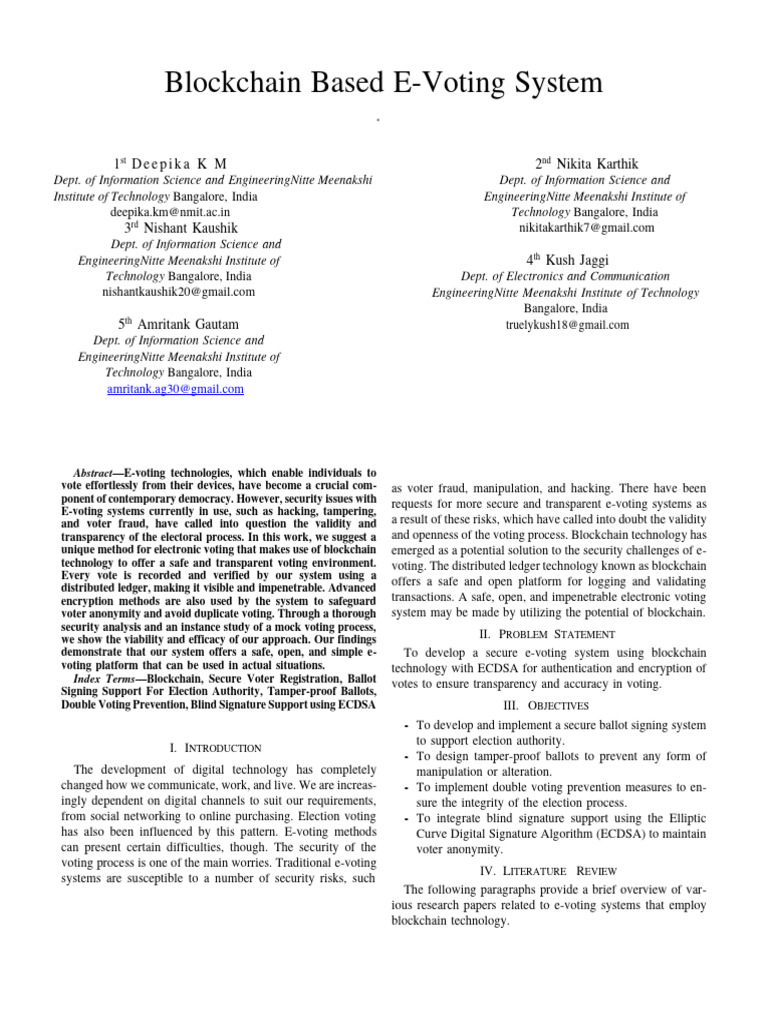 332 Submission | Download Free PDF | Electronic Voting | Java Script