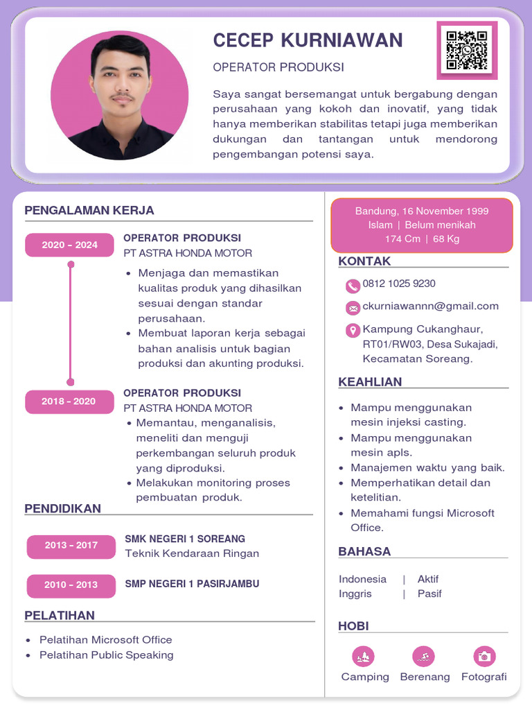 CV Cecep Kurniawan | PDF