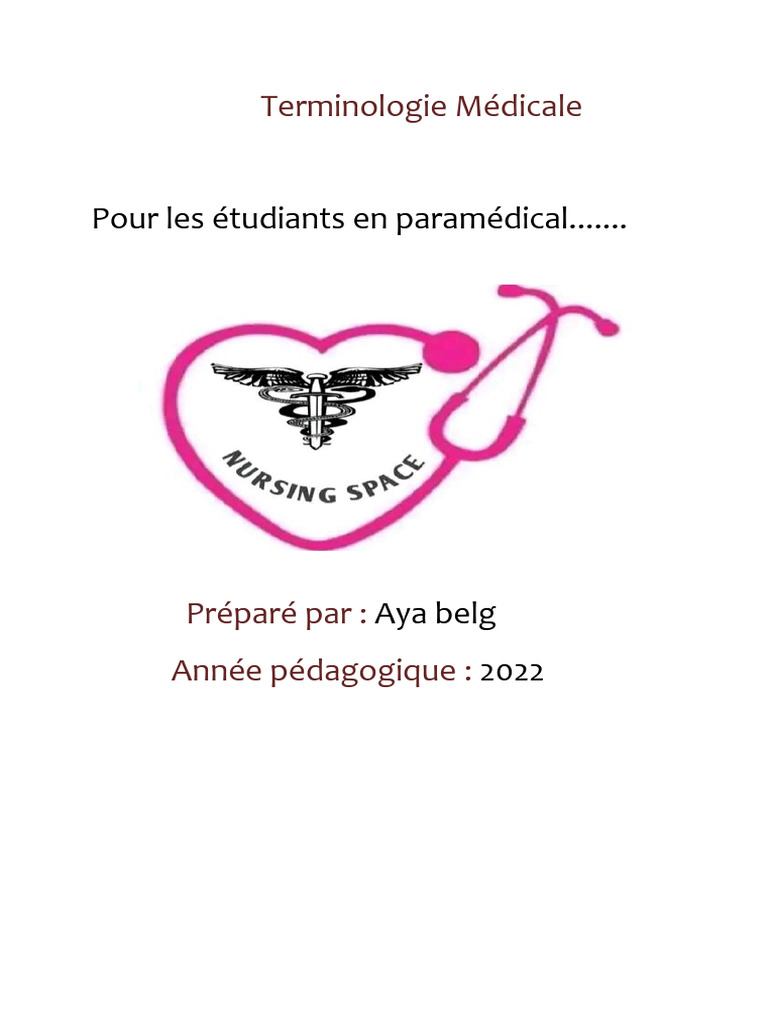Introduction à la terminologie médicale | PDF | Spécialités médicales ...