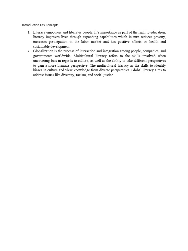 Introduction Key Concepts 2 | PDF