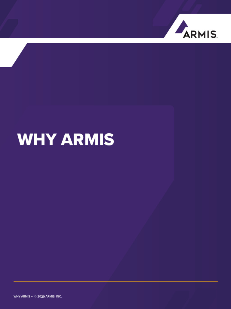 Why Armis | PDF | Computer Network | Security