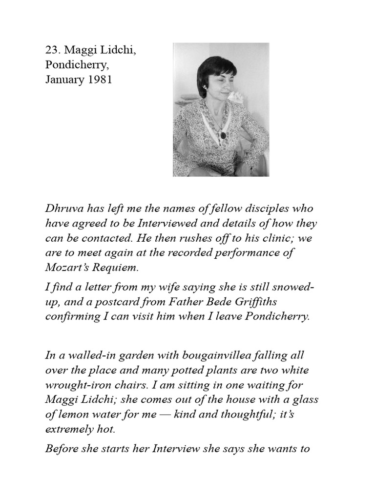 Interviews With Westerners (23-27) | PDF | Sri Aurobindo | Meditation