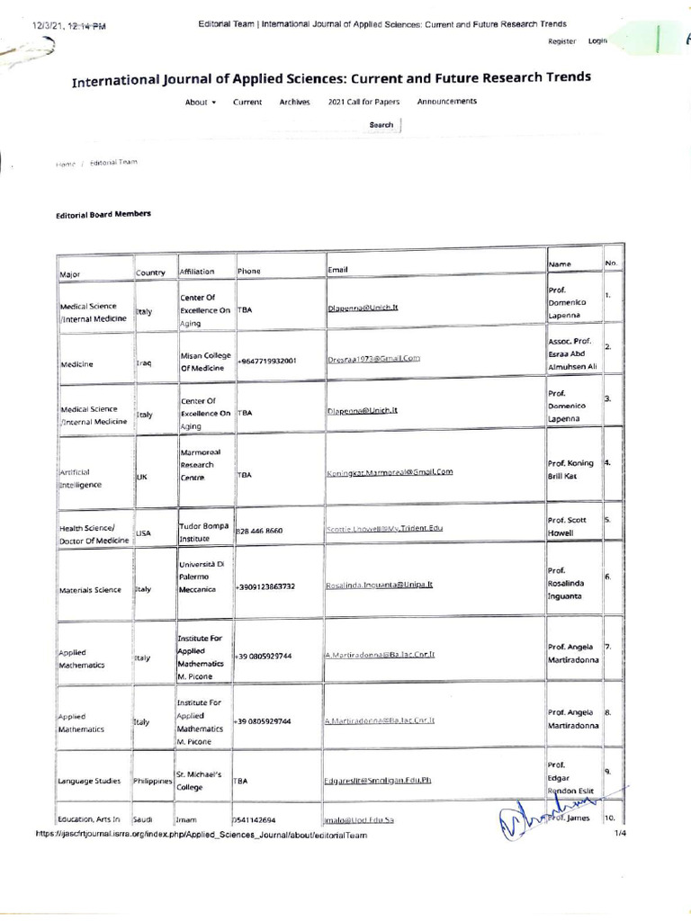 Editorial Board and Reviewer - Page-0001 | PDF