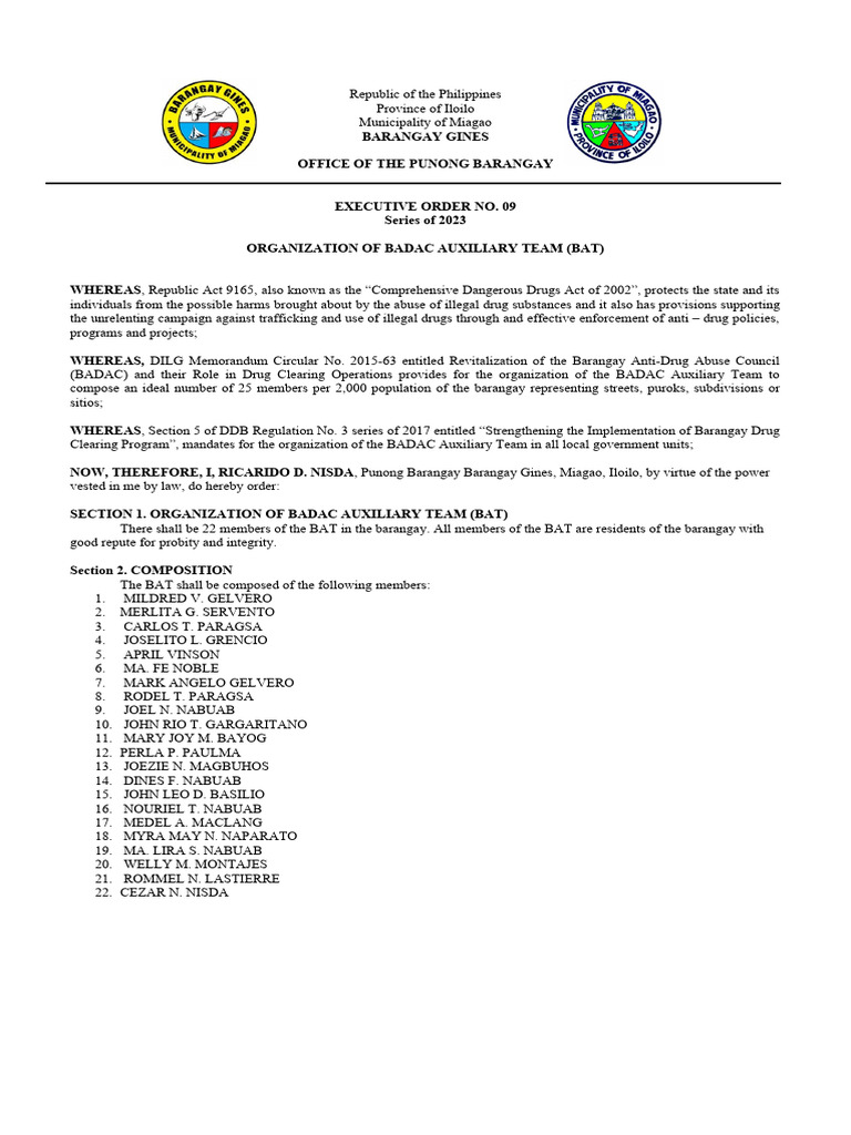 Eo - Badac-Auxilliary-Team | PDF | Social Aspects Of Psychoactive Drugs ...