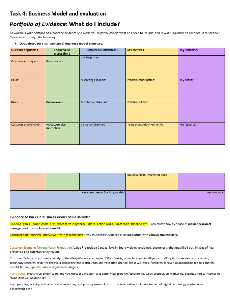 Task 4 Portfolio Planning Explained | PDF | Business Model | Project ...
