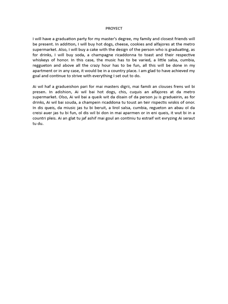 Proyect Marzo | PDF | Cooking, Food & Wine