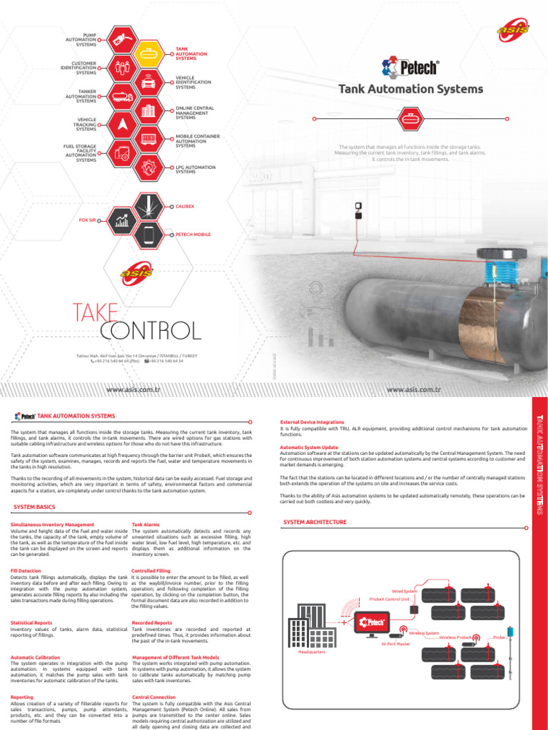 11 Tank Automation System | PDF | Engineering