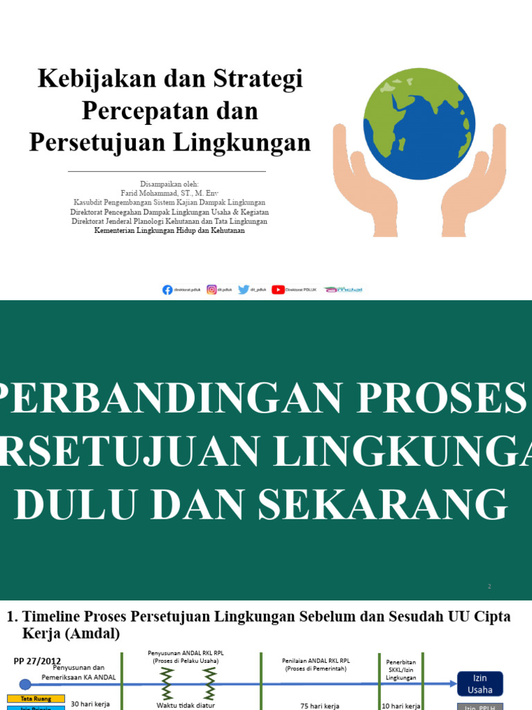 Bahan Direktur PDLUK Revisi PP 5 Tahun 2021 Perubahan Edit FM | PDF
