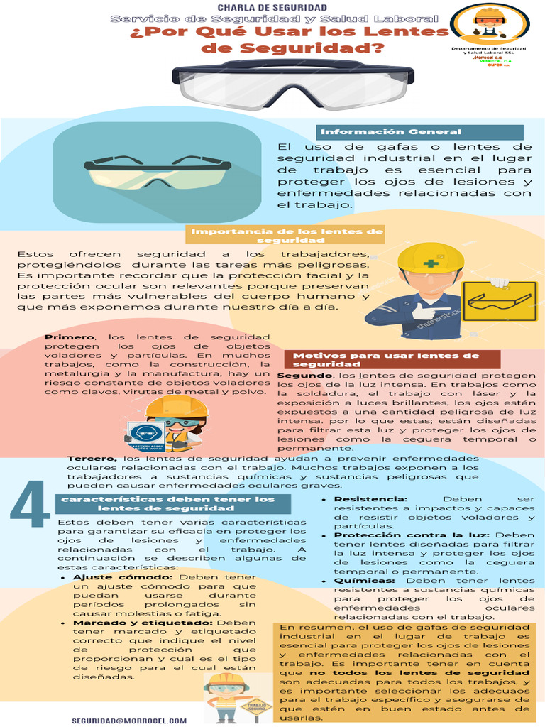 Por Qué Usar Los Lentes de Seguridad | PDF | Lentes