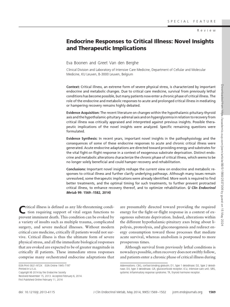 Jcem 1569 | PDF | Hypothyroidism | Endocrine System