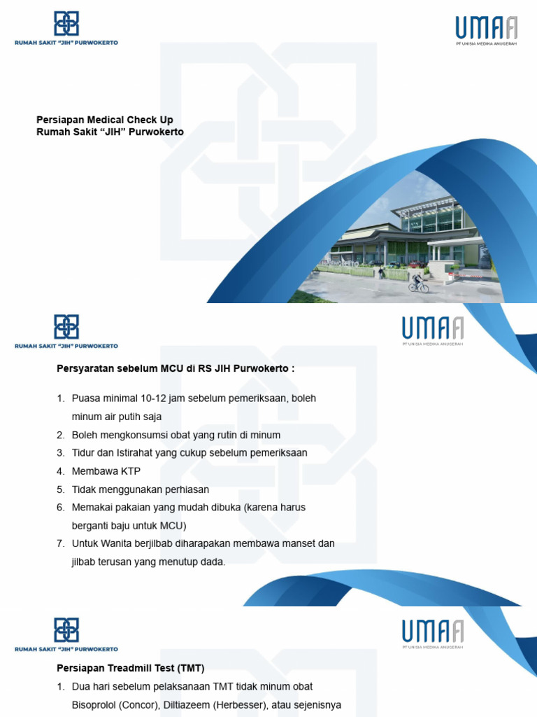 Persiapan Mcu | PDF | Kesehatan Holistik