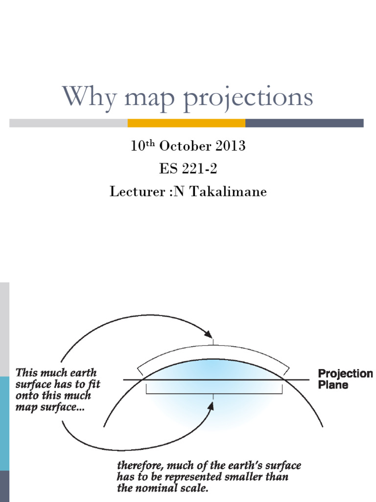 Map Projections | PDF | Geometry | Cartography