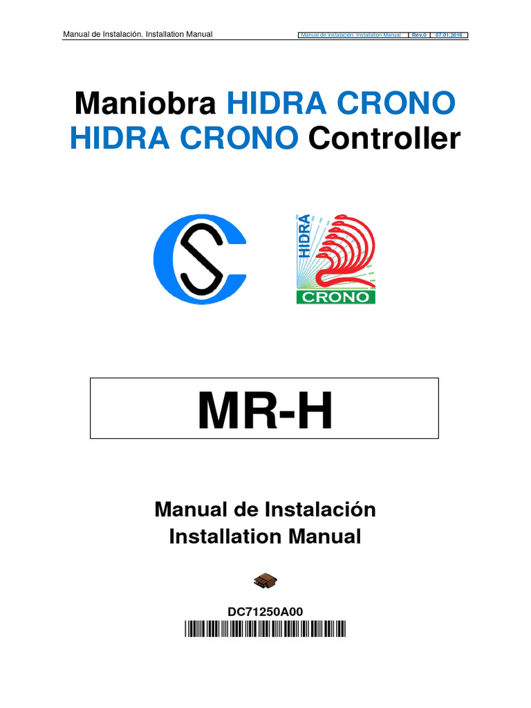 HIDRA CRONO Installation Guide | PDF