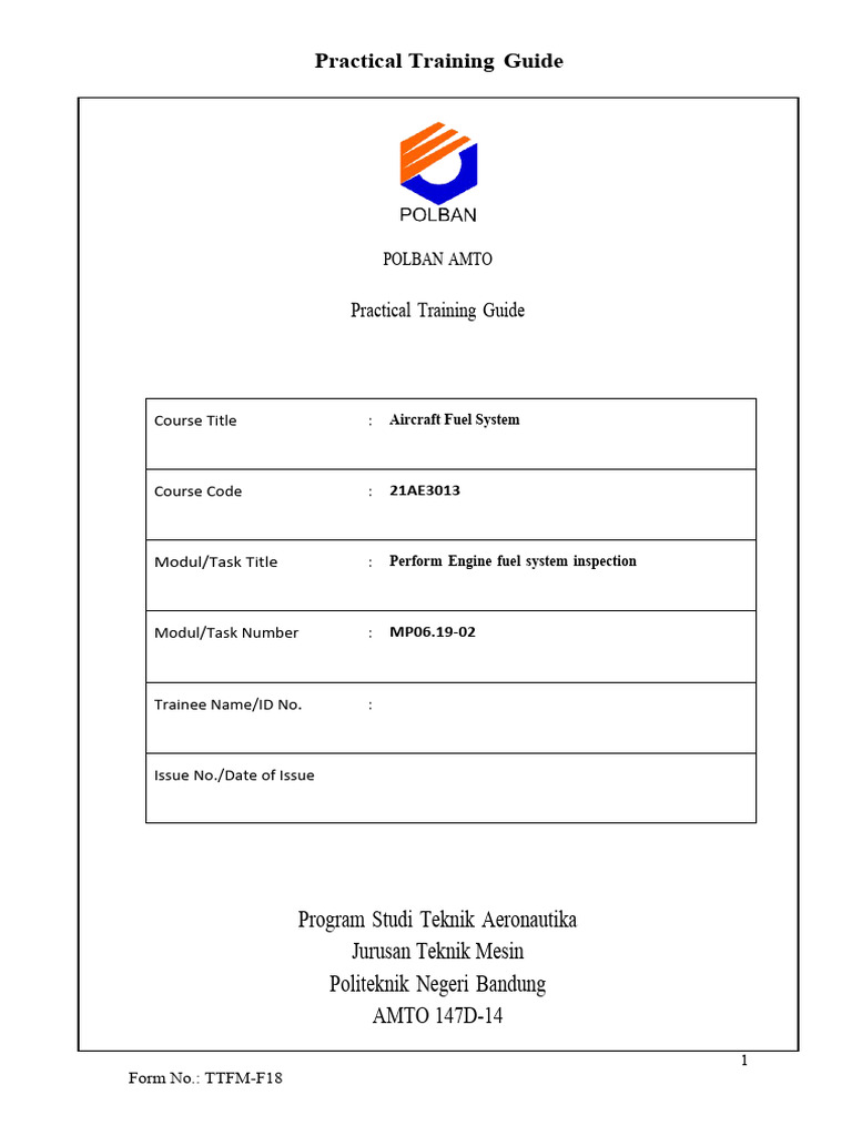 Perform Engine Fuel System Inspection | PDF | Data | Reliability ...