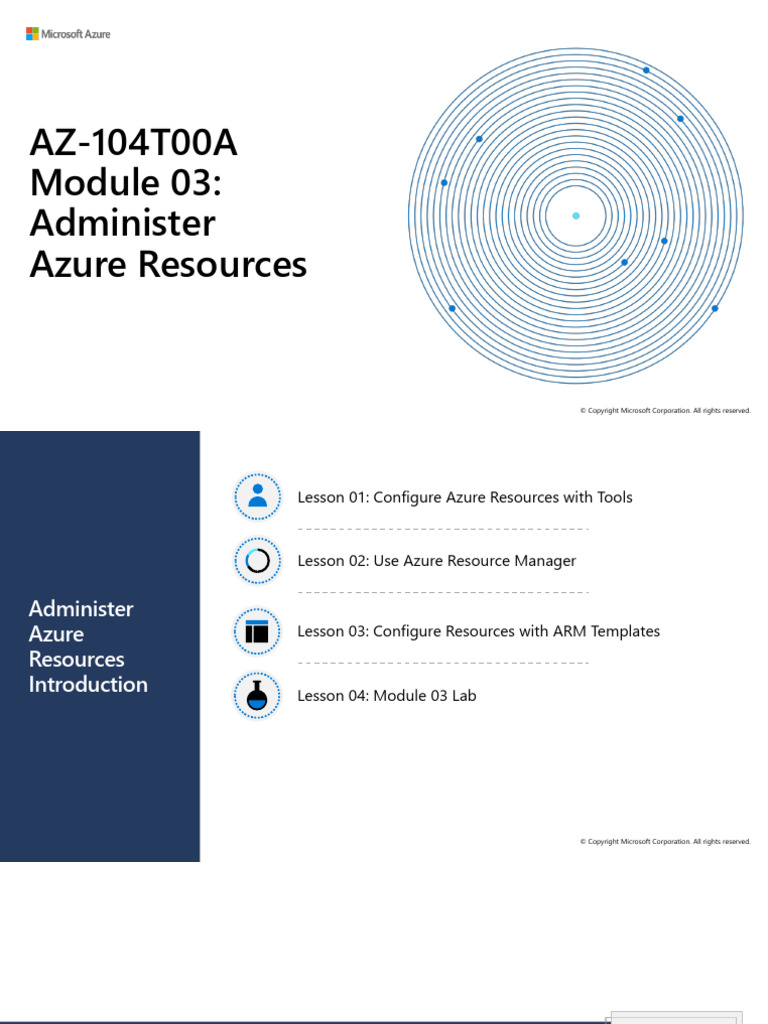 AZ-104T00A-ENU-PowerPoint_03 | PDF | Microsoft Azure | Shell (Computing)