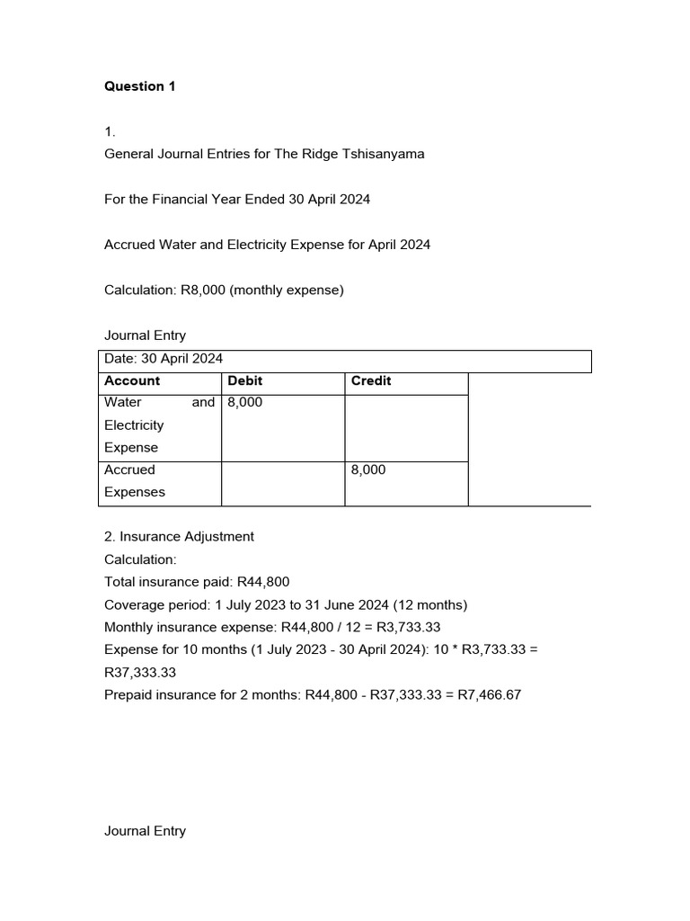 Prac01w Assignment 2 | PDF | Debits And Credits | Banks