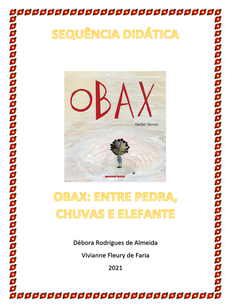 Sequência Didática: Obax para Educação Infantil | PDF | Pedagogia