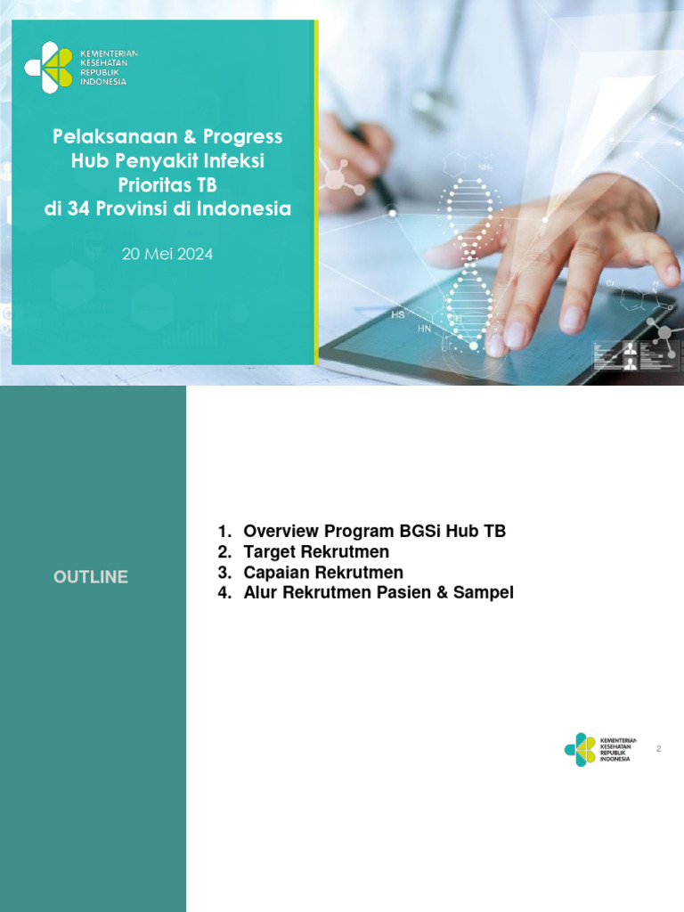 Progress of BGSi TB Hub in Indonesia | PDF | Whole Genome Sequencing ...