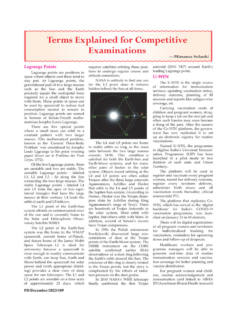 c5 Points Dec 2023 | PDF