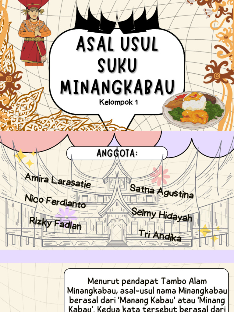 Asal Usul Minangkabau - 20240513 - 114919 - 0000 | PDF
