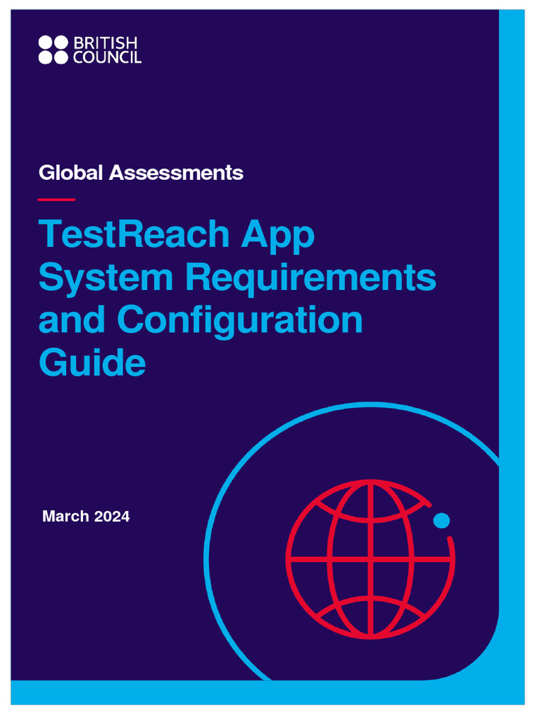 TestReach App System Requirements and Configuration Guide | PDF ...