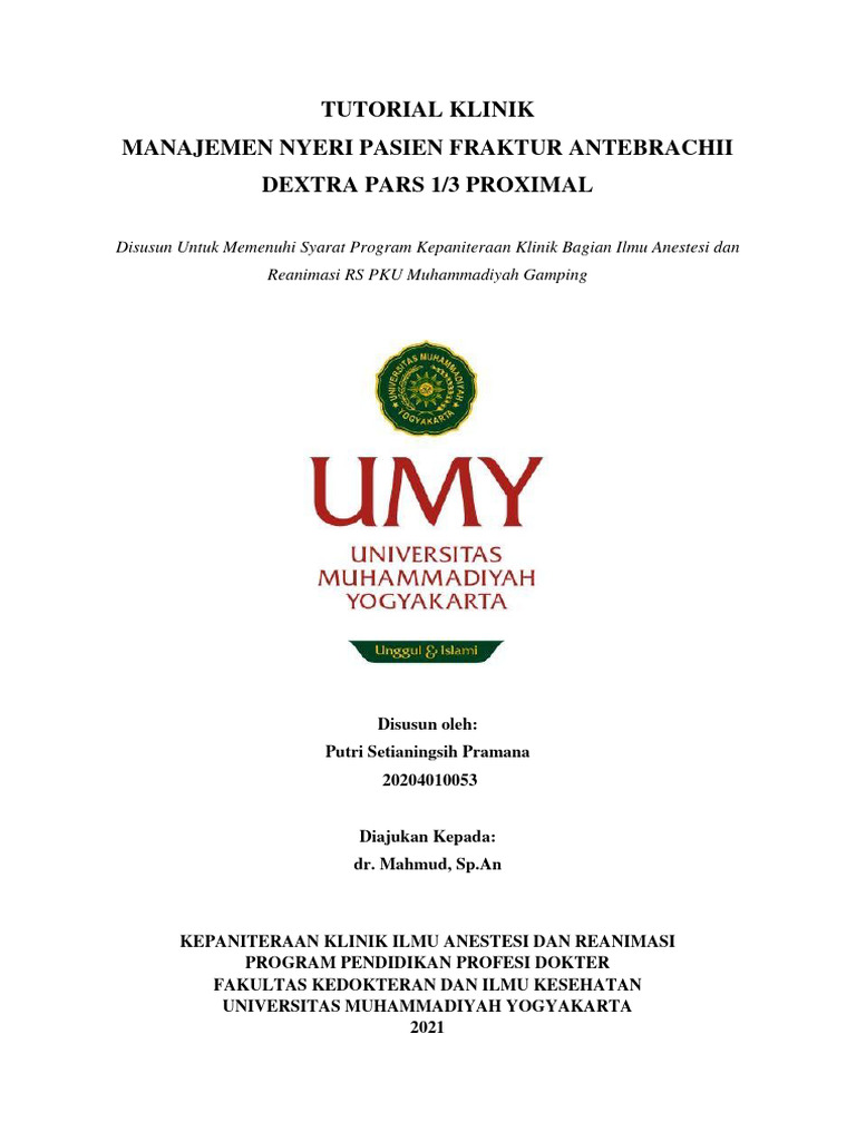 (Finish) TUTORIAL KLINIK | PDF