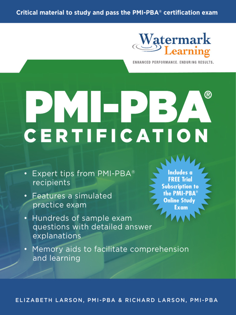 PMI-PBA Study Guide Sample Chapter | PDF | Project Management ...