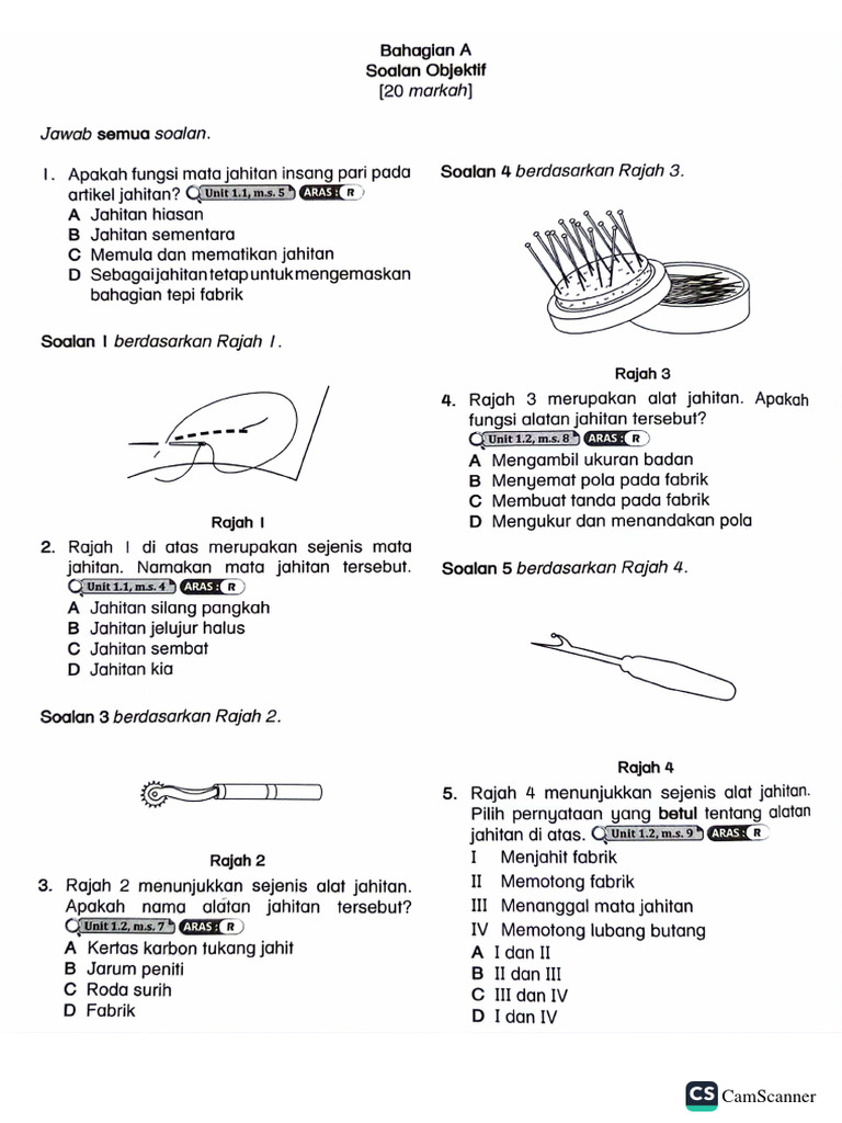 Upsa RBT T5 2024 | PDF
