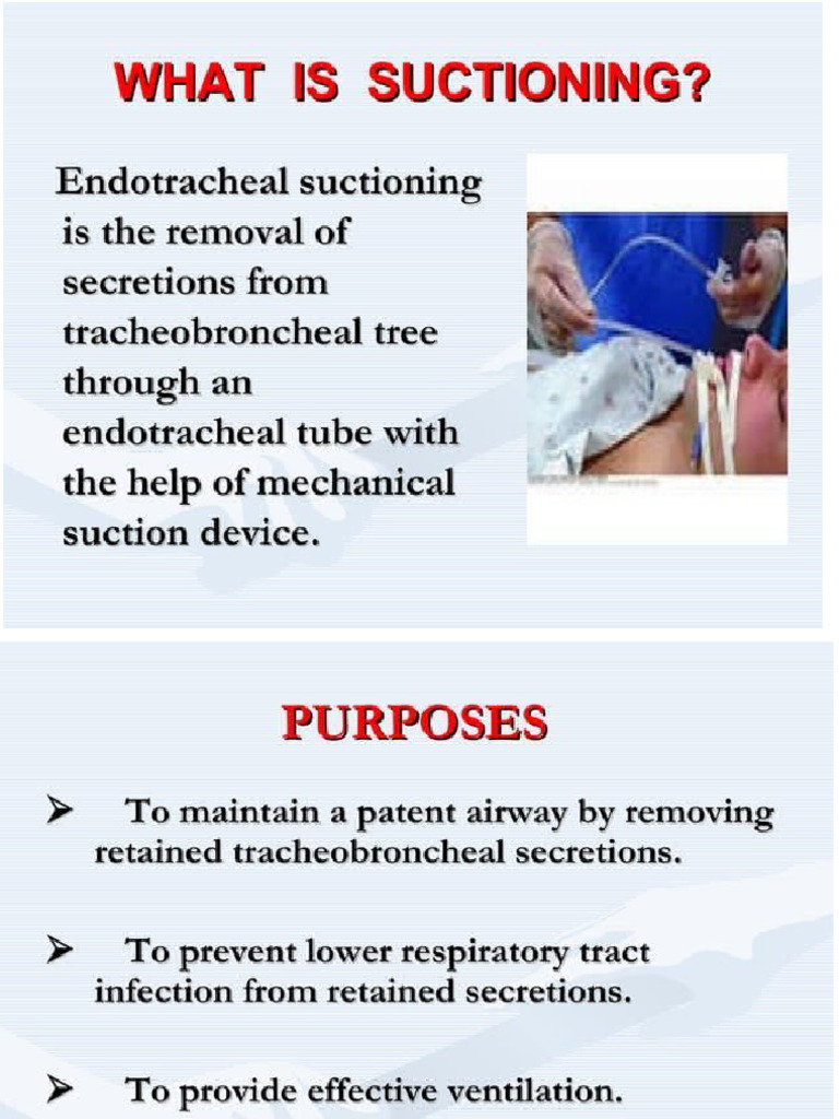 Suctioning | PDF