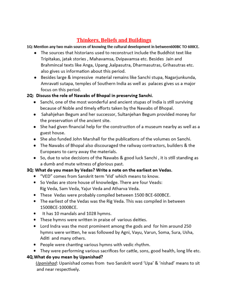 3 Thinkers | PDF | Vedas | Temple