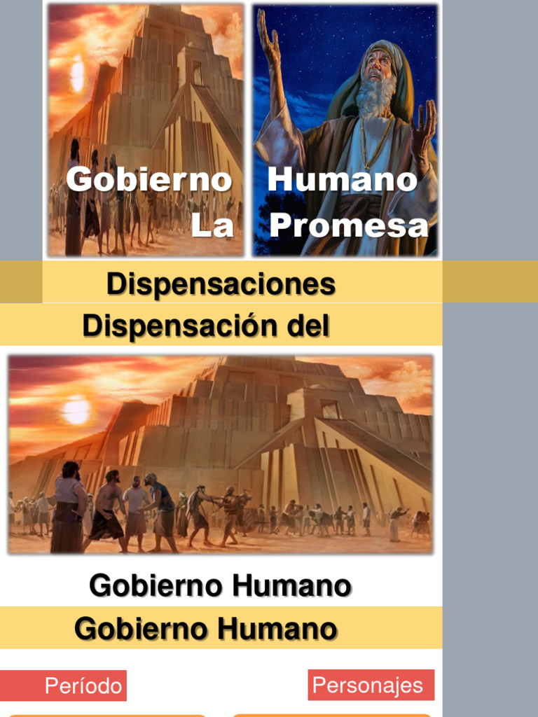 Gobierno Humano y Promesa | PDF | Abrahán | Libro del Génesis