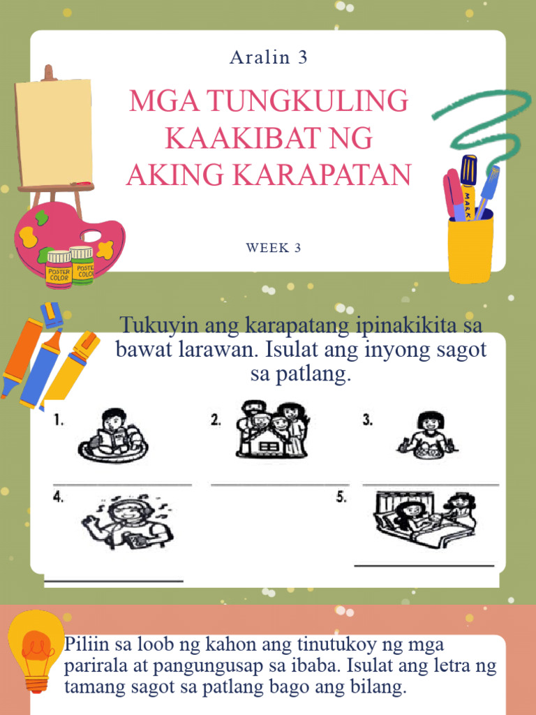 Mga Tungkuling Kaakibat NG Aking Karapatan | PDF