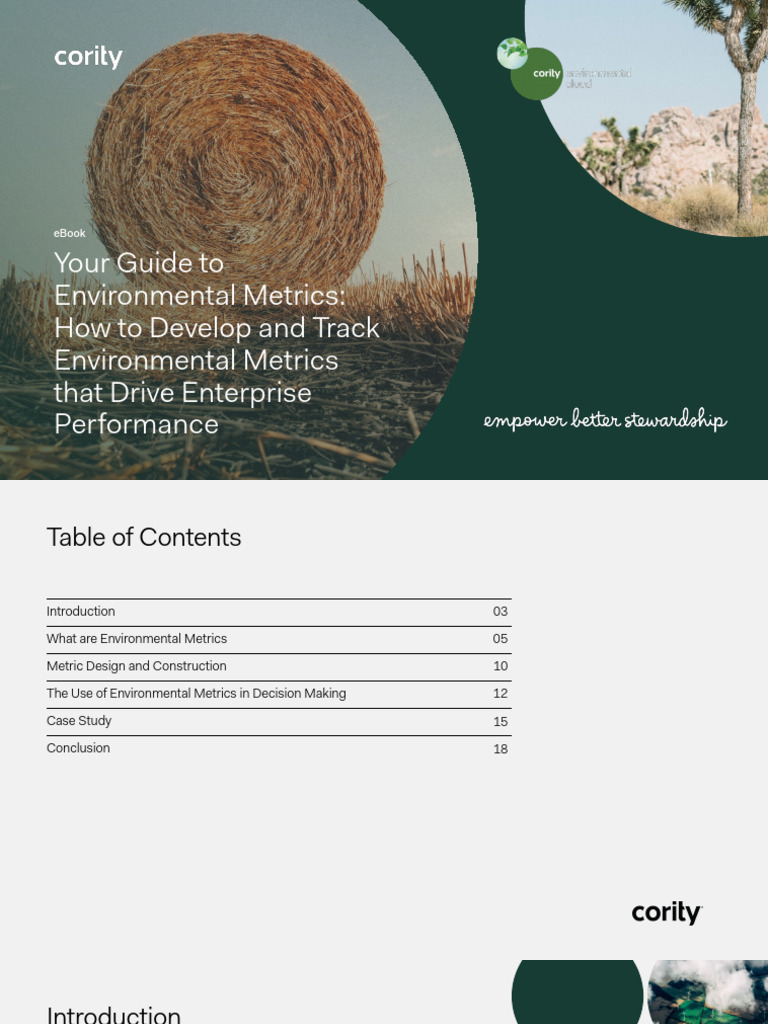 Your Guide To Environmental Metrics: How To Develop and Track ...