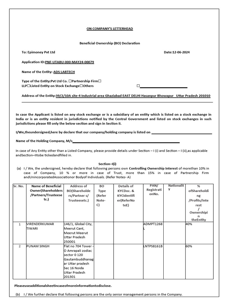 Ads Labtech | PDF | Ownership | Companies