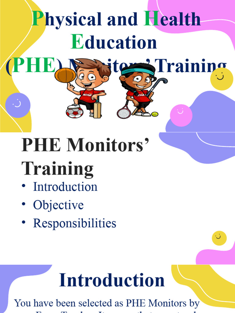 PHE Monitor Training 2021 (P3-P6) | PDF | Physical Education