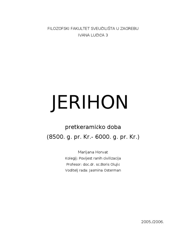 Jerihon | PDF