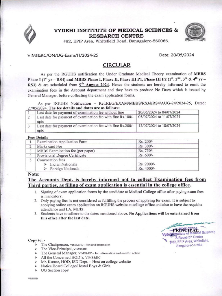 MBBS Phase I 1st Yr RS4 and MBBS Phase I Phase II Phase III P1 Phase ...