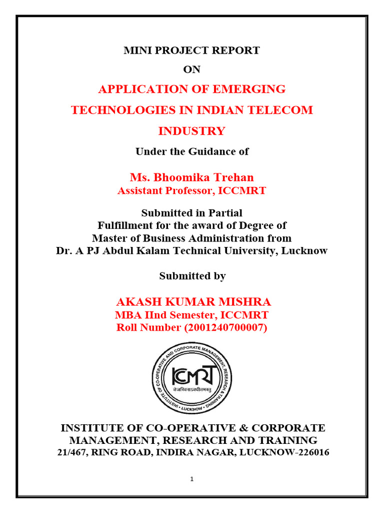 Mini Project 2nd Sem | PDF | Computer Network | Computing