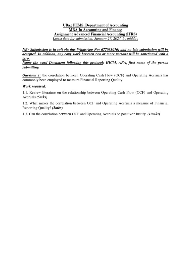 CA Advanced Fin Acct | PDF