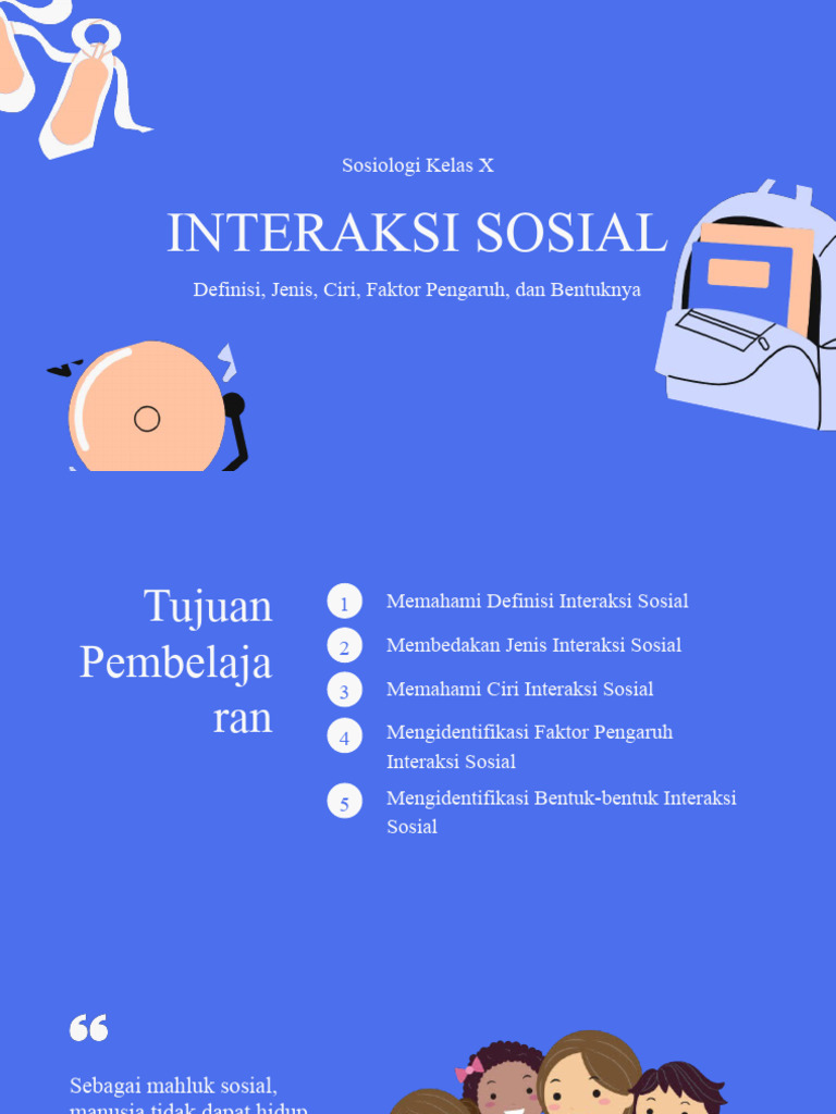 Interaksi Sosial - Definisi, Jenis, Ciri, Faktor Pengaruh, Dan ...