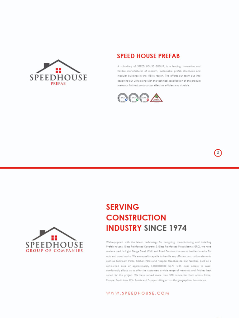 Speedhouse Prefab | PDF | Home & Garden | Technology & Engineering