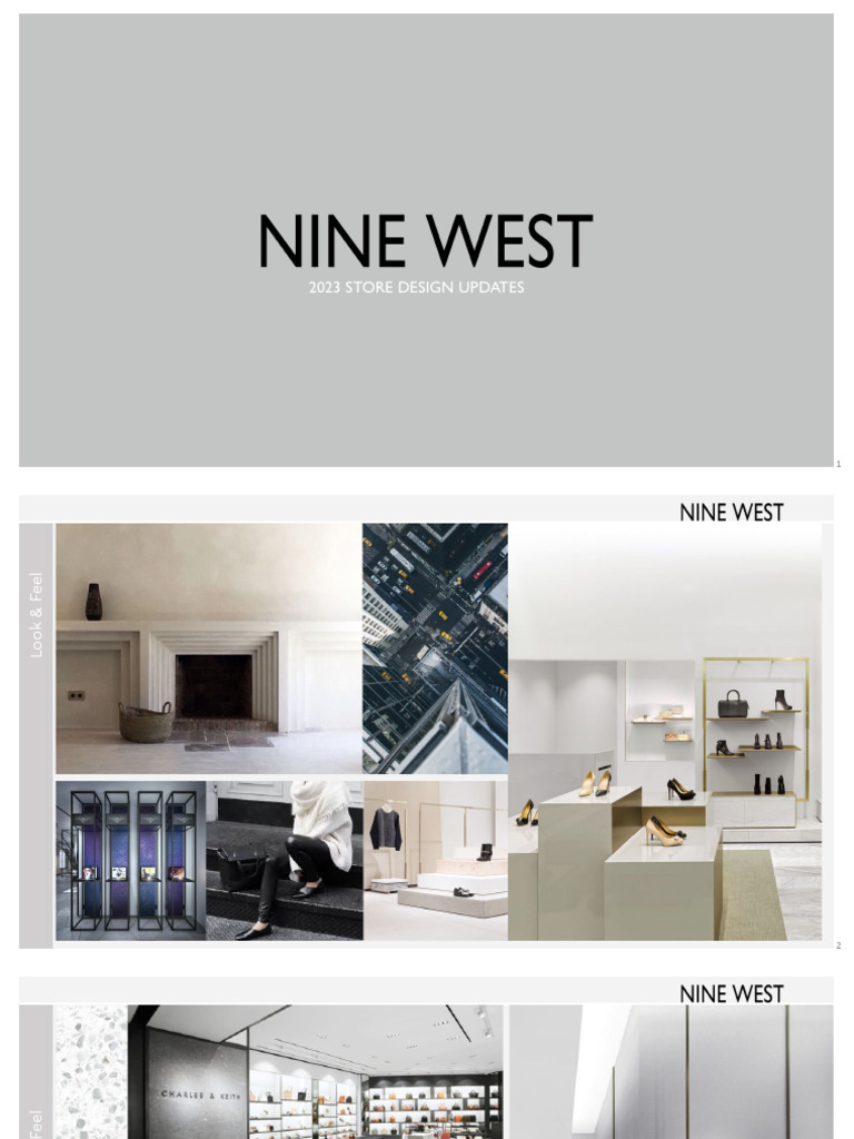 Nine West Store Design Updates 2023 | PDF