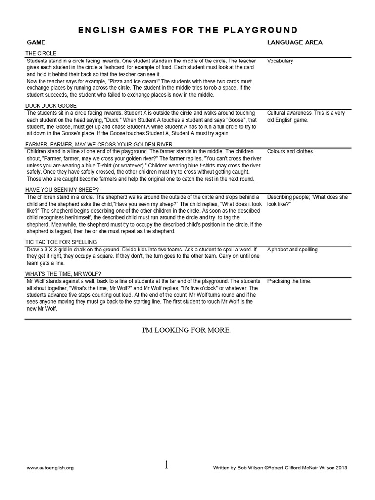 Playground Games | PDF | Art