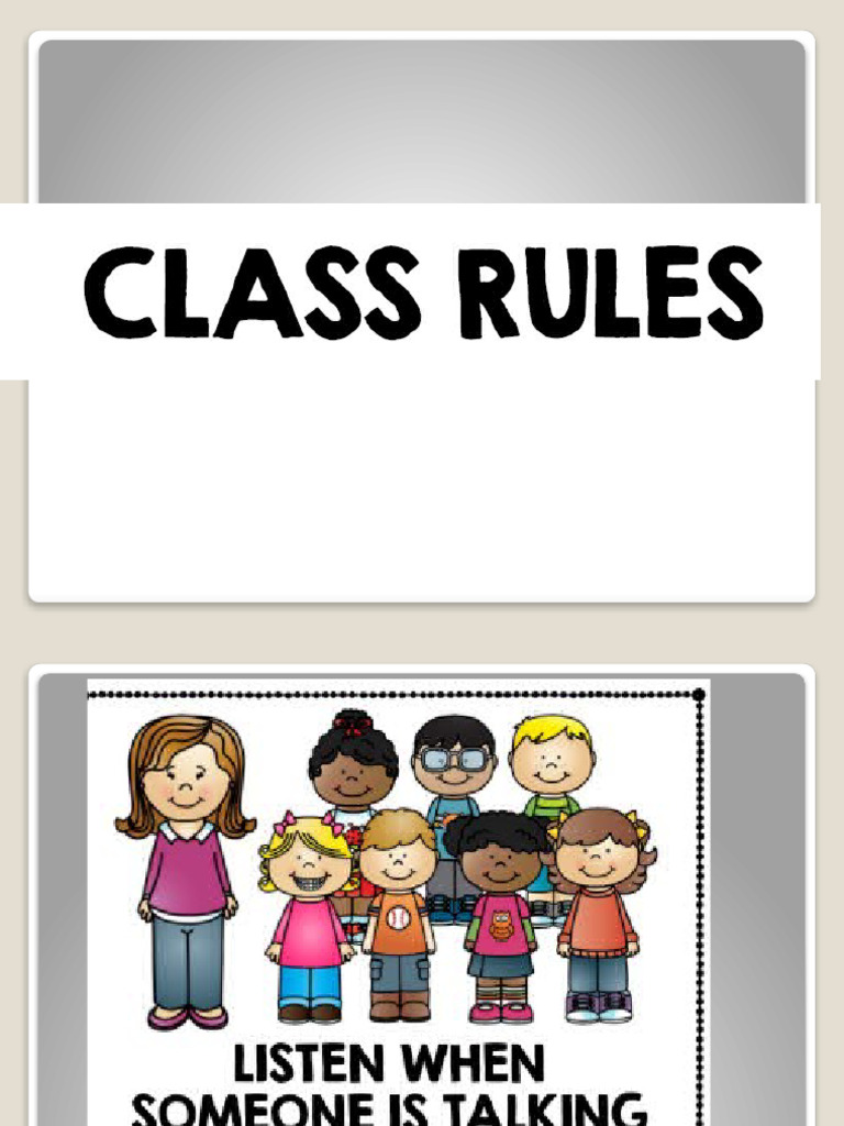 Class Rules | PDF