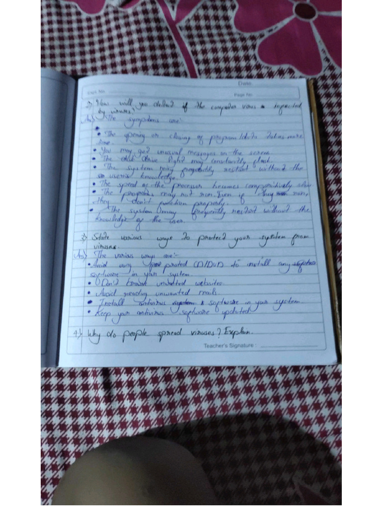 Class 7 ICSE Computer Chapter 3 Question Answer | PDF