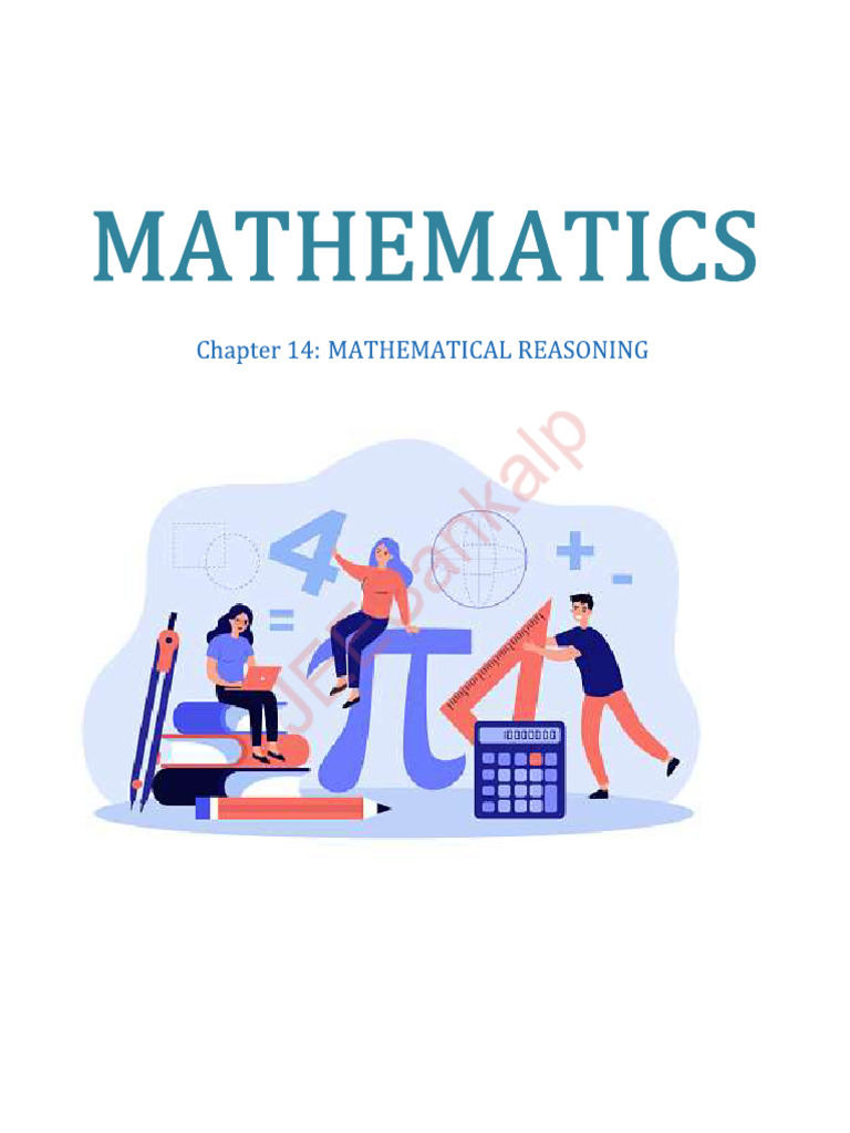 Mathematical Reasoning - Watermark | PDF | Mathematical Logic | Mathematics Mathematical Reasoning - Watermark | PDF | Mathematical Logic | Mathematics
