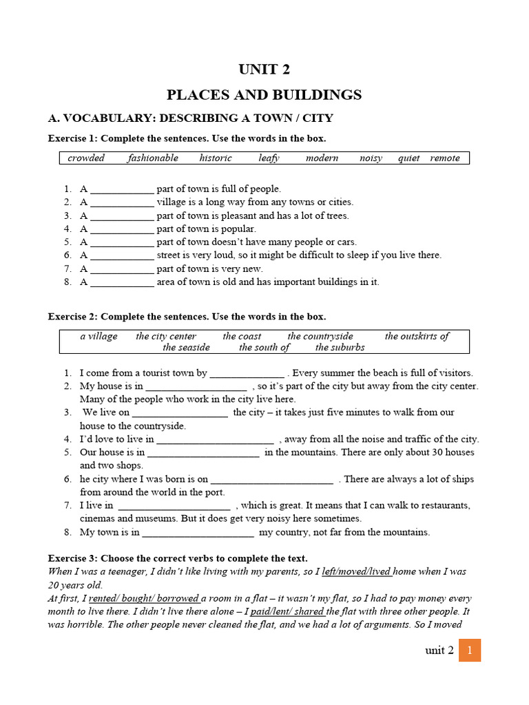 Unit 2 - Studentvv | PDF