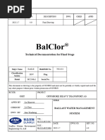 BalClor BWMS - Technical Manual, Version 2 - 0 | PDF | Water | Pump