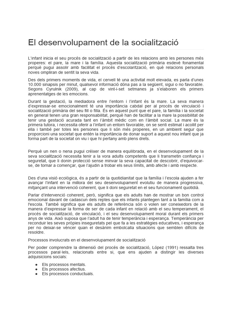Regulació de Comportament | PDF